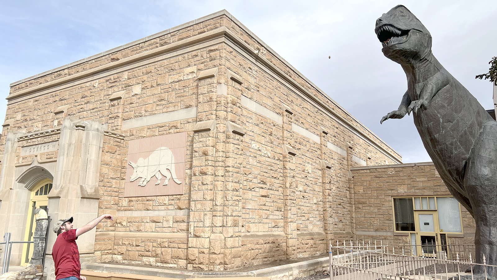 Tossing Pinecones Into Mouth Of Giant T. Rex A 60-Year UW Tradition ...