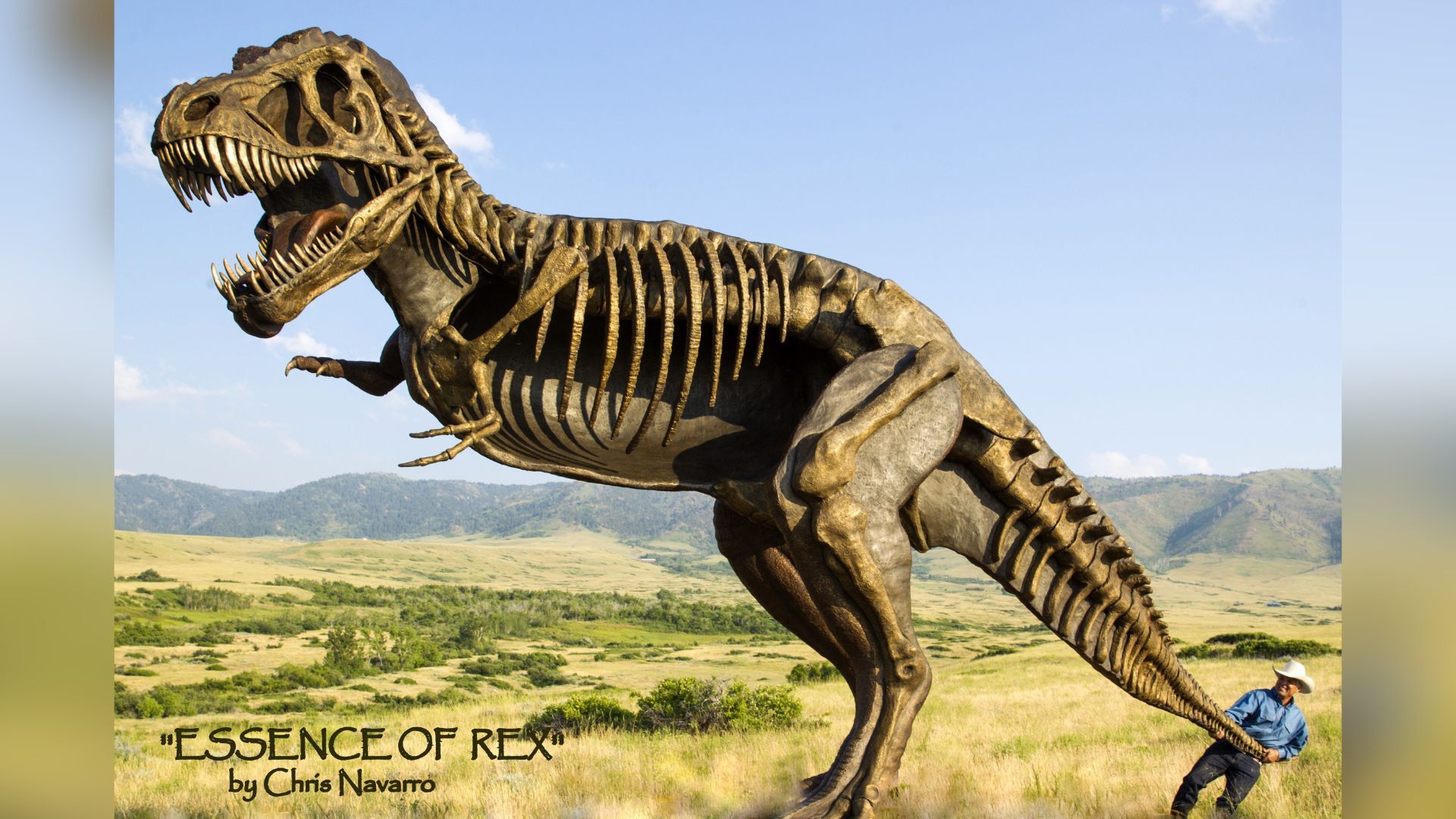 From Giant Lighted Jesus To Giant Lighted T. Rex, Chris Navarro Now ...