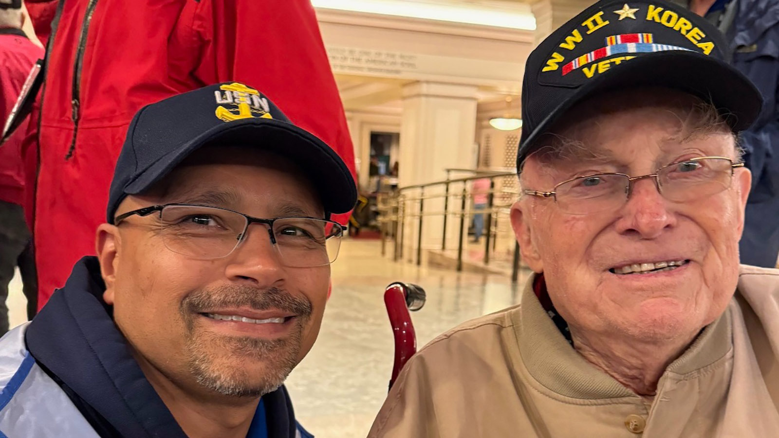 Visit To War Memorials Emotional For Casper Vet, 96, Who Served In WWII ...