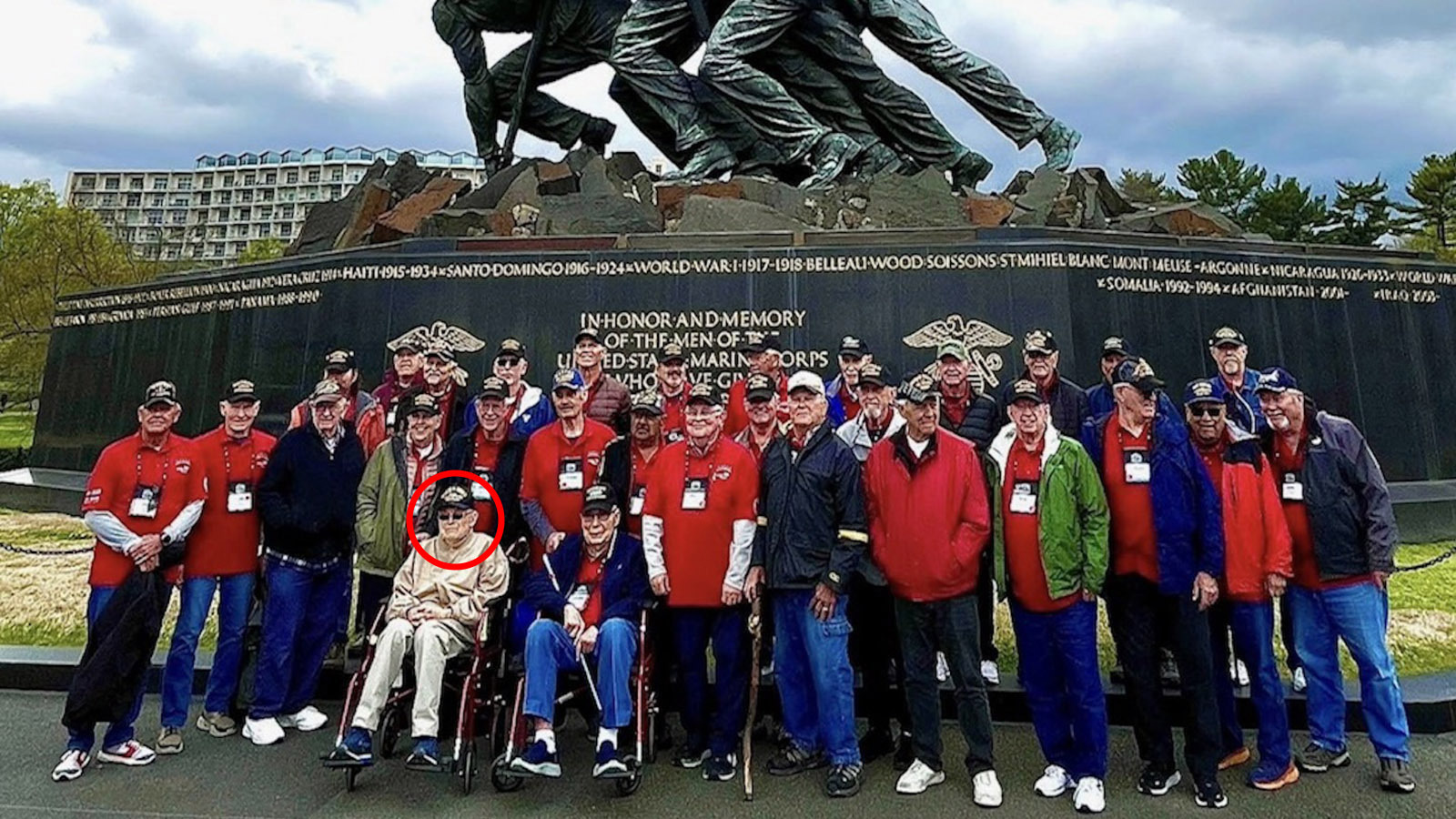 Visit To War Memorials Emotional For Casper Vet, 96, Who Served In WWII ...
