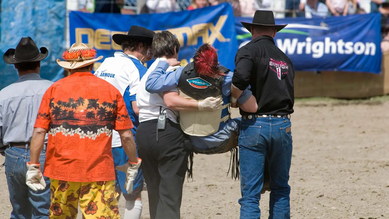 A Kick To The Chest From Horse Stopped His Heart, Rodeo Medics Brought ...