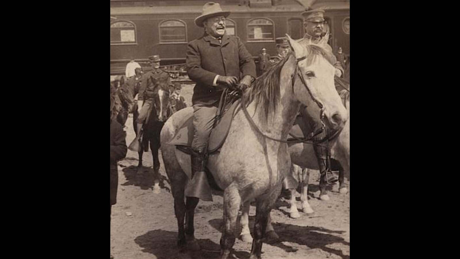 Wyoming History: Teddy Roosevelt Wanted Big Game In Yellowstone, But ...