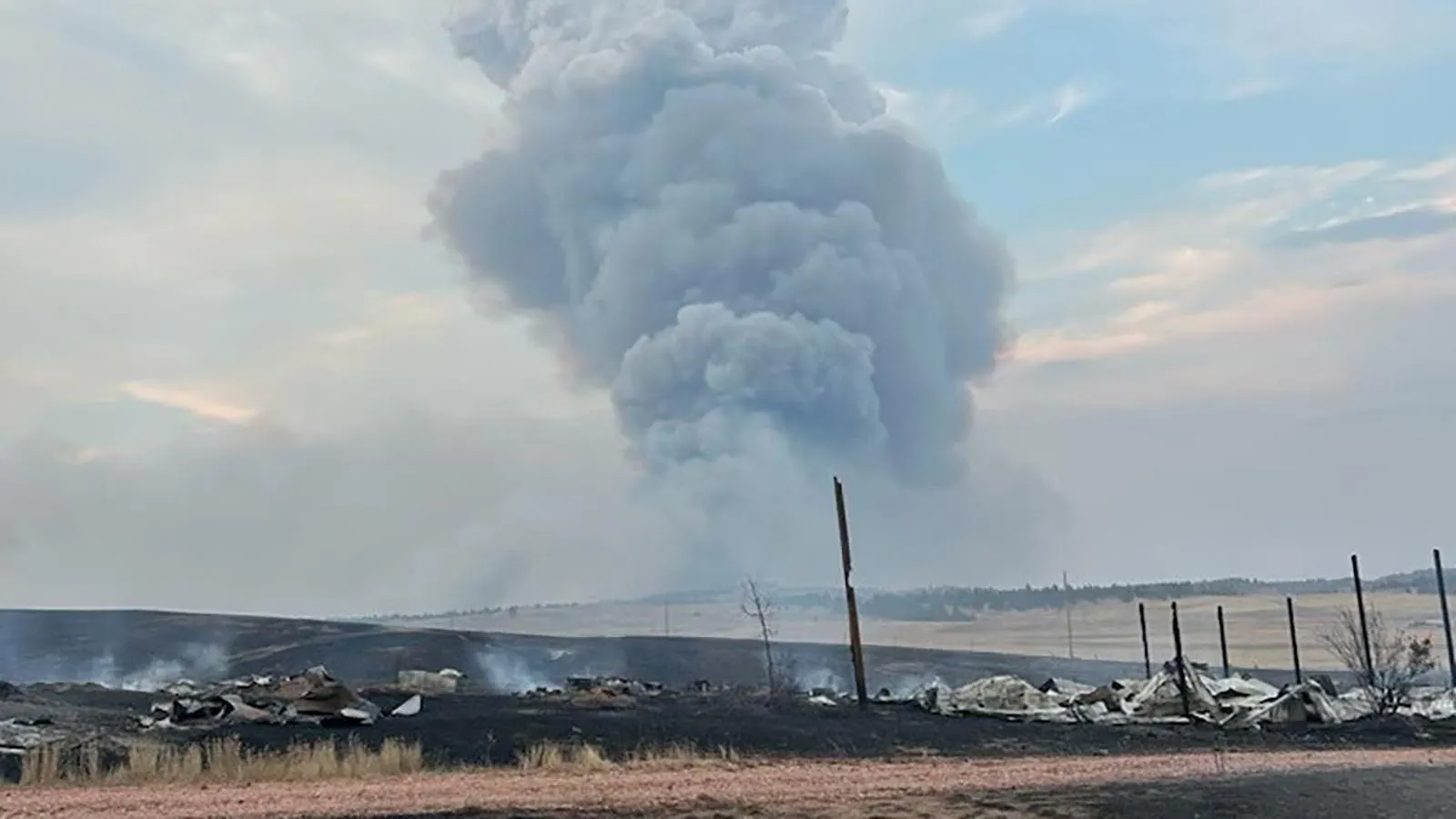 Crews Work Furiously To Save Homes From Huge Wildfire In Northeast ...