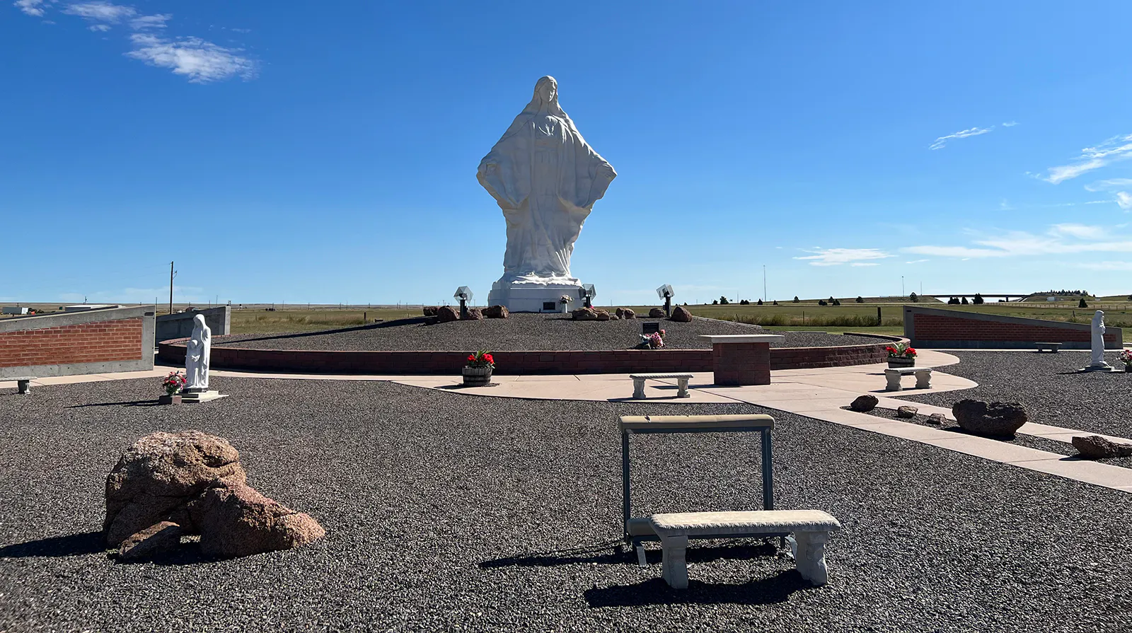 What The Heck Is … That 30-Foot Virgin Mary Statue On I-80 At The ...
