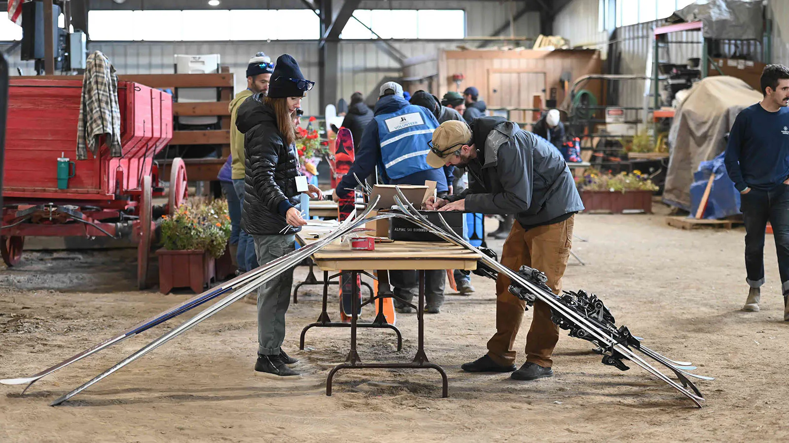 It’s A ‘Battlefield’: Inside Jackson's Annual Massive Ski Swap | Cowboy ...