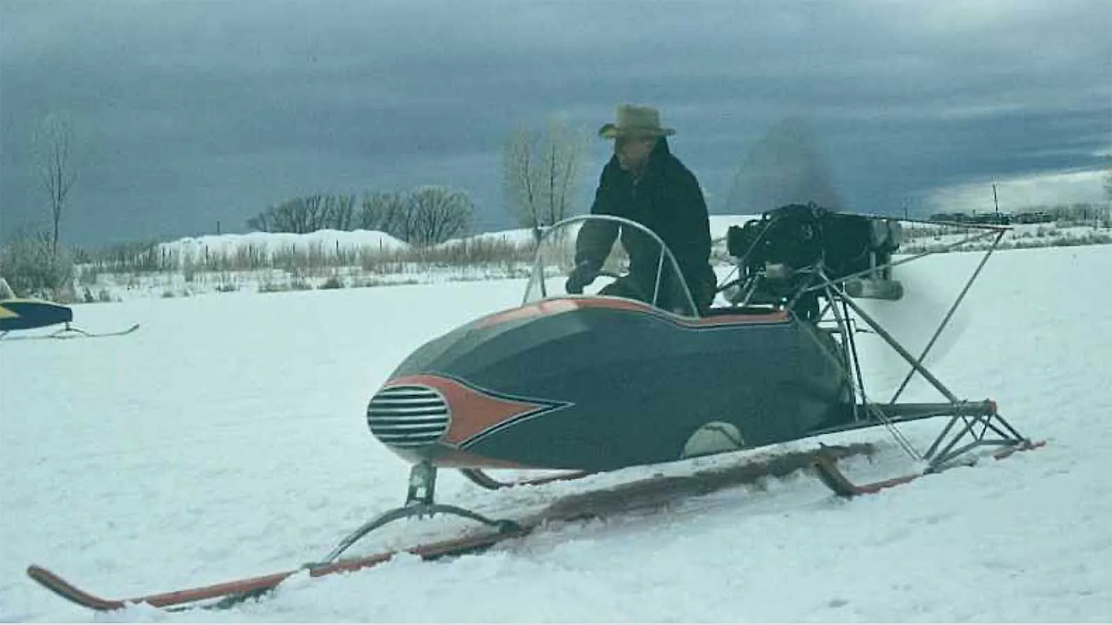 The Man Who Built And Pioneered The Use Of Snowplanes In Yellowstone ...