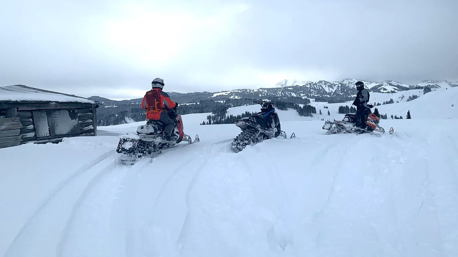 Snowmobilers Stoked Snow Is Finally Piling Up Around Wyoming | Cowboy ...