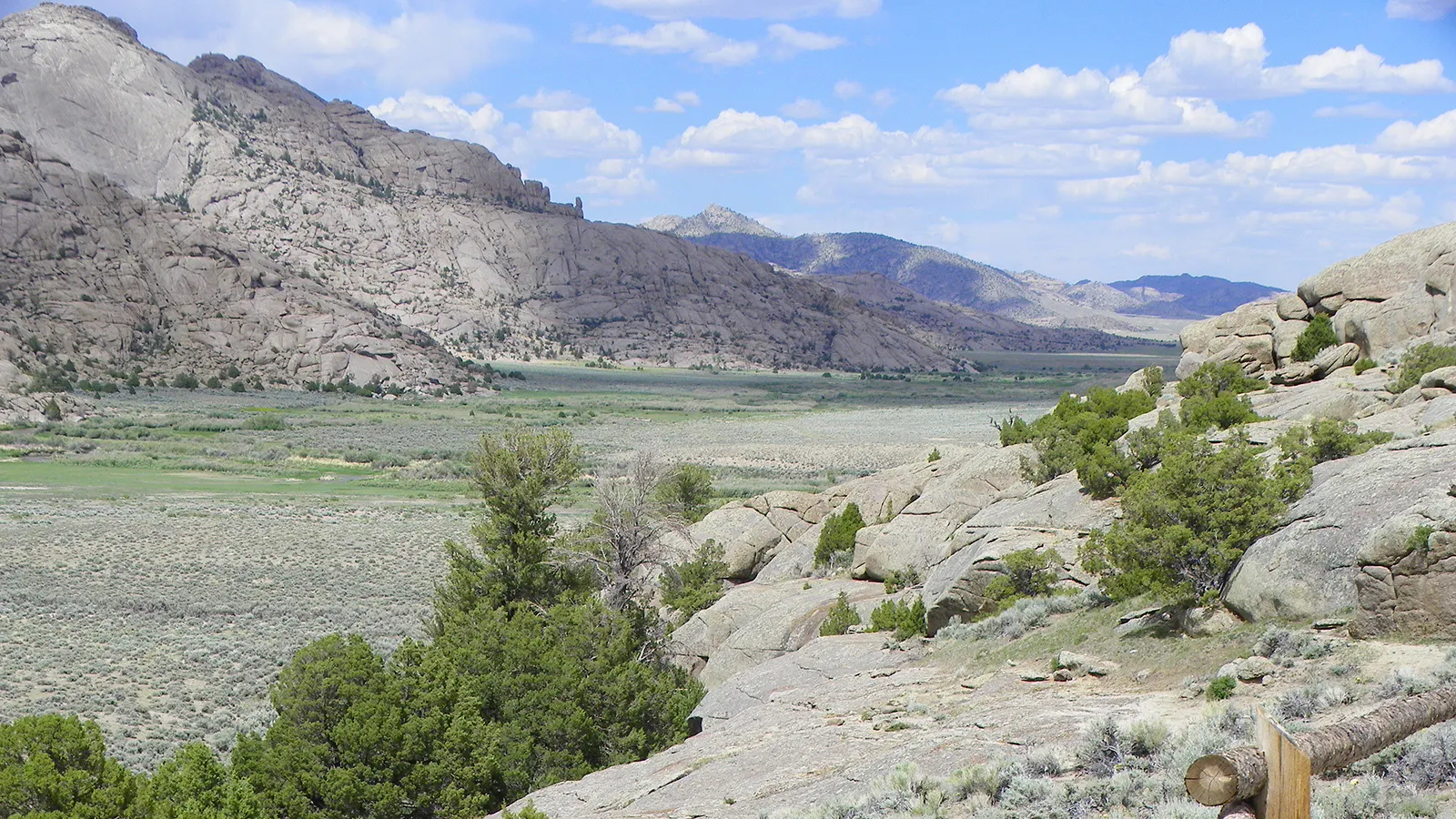 Split Rock, Wyoming’s Natural Gunsight, An Important Landmark On ...
