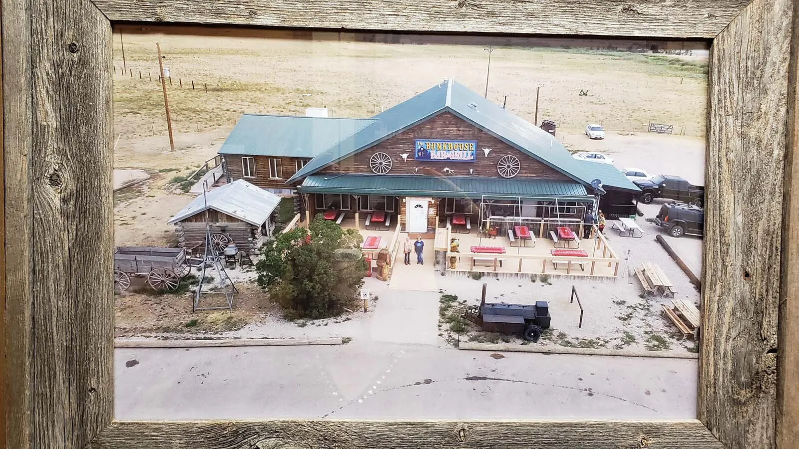 Real America: The Bunkhouse Has Great Food But National Anthem Is First ...