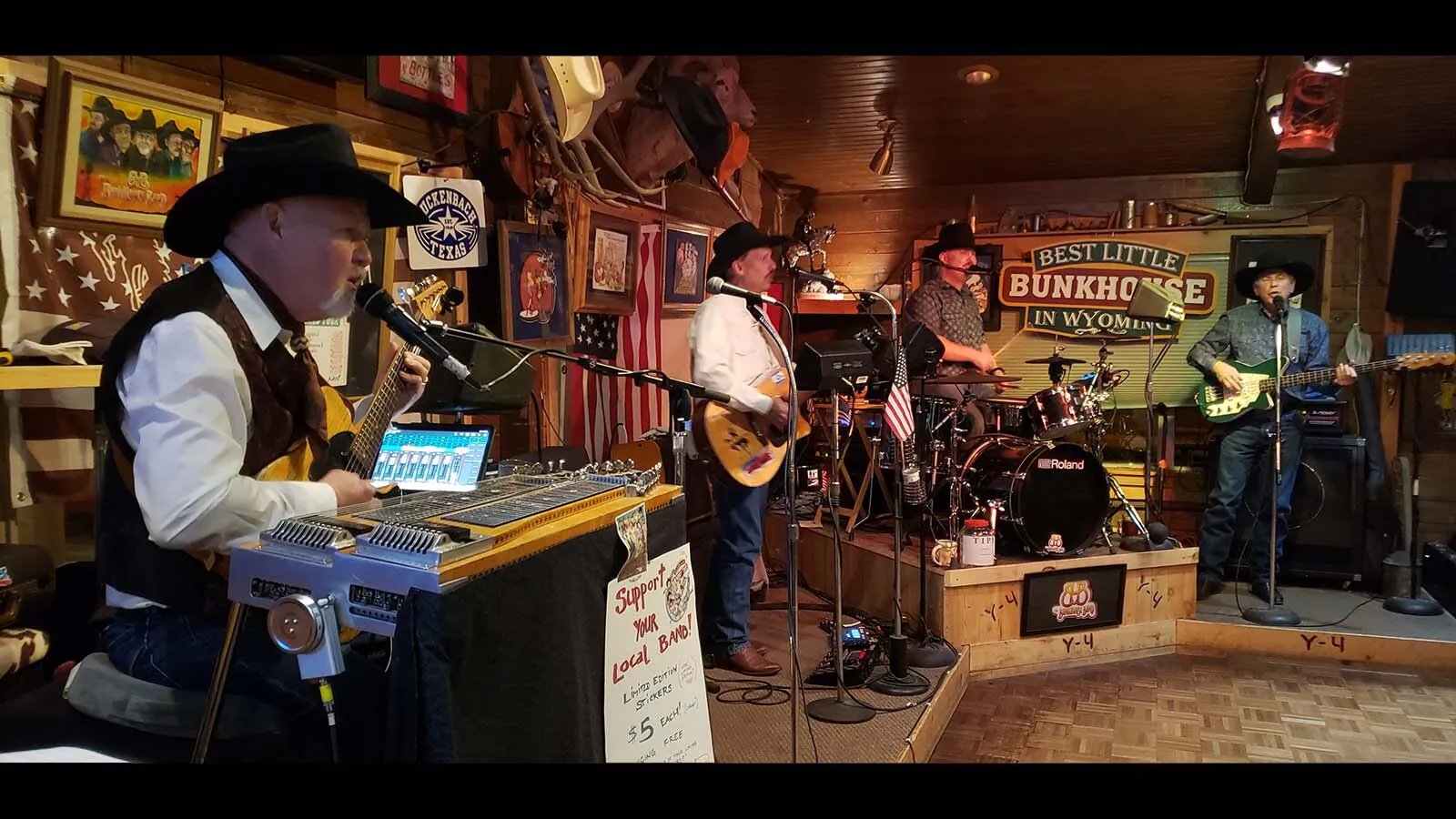 Real America: The Bunkhouse Has Great Food But National Anthem Is First ...