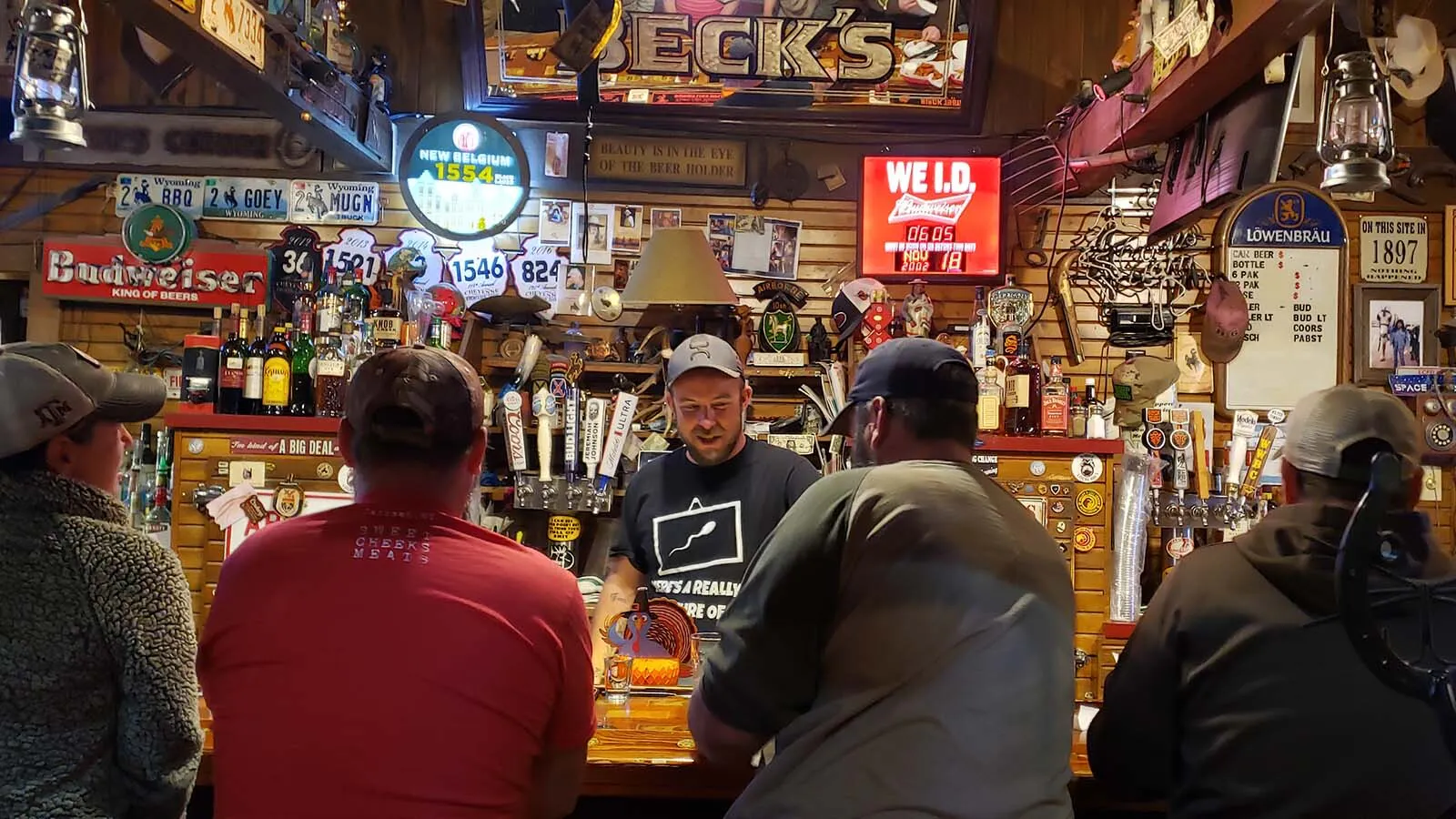 Real America: The Bunkhouse Has Great Food But National Anthem Is First ...