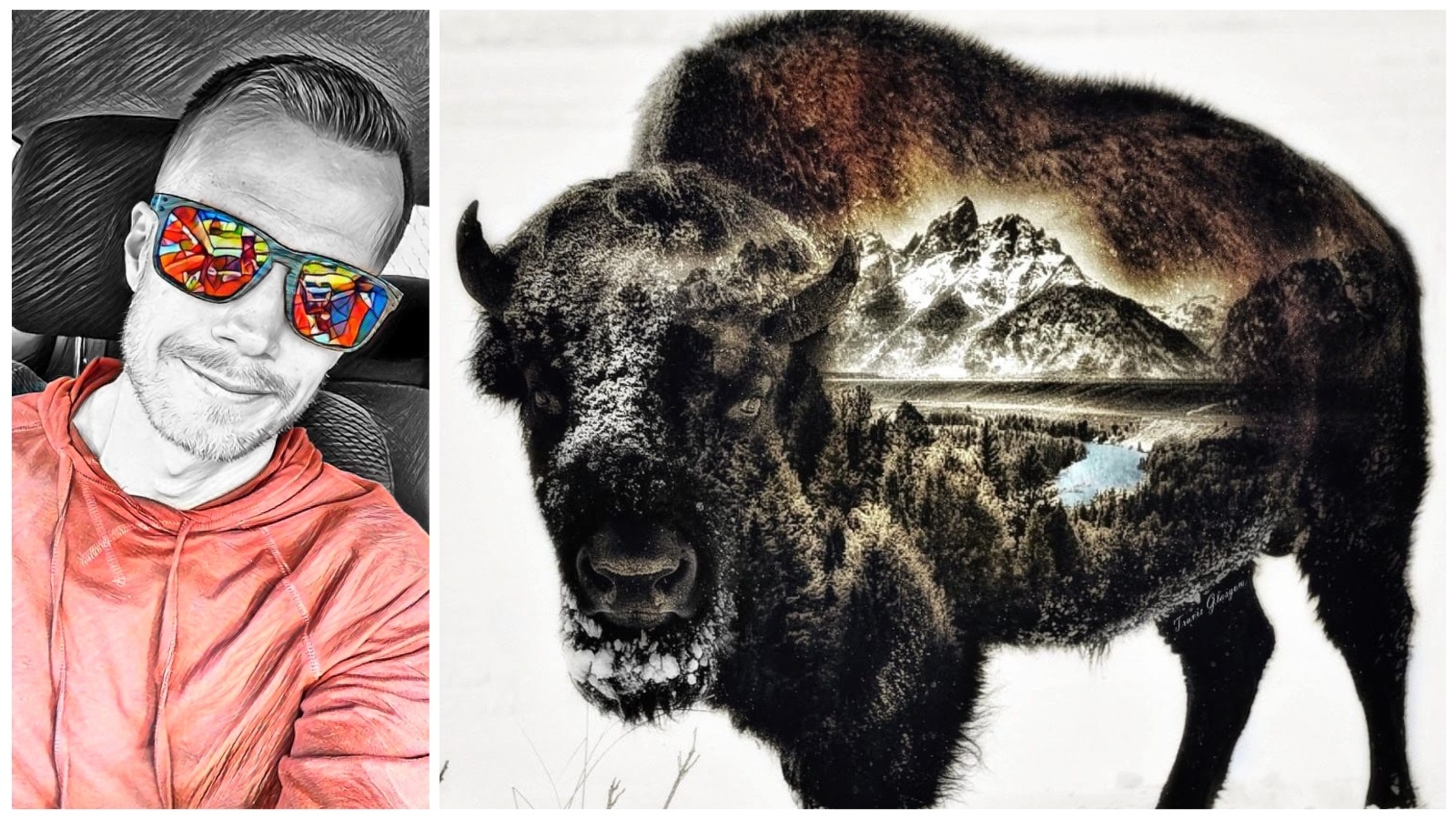 Casper Artist's Unique Wildlife - Landscape Fusions Gain International ...