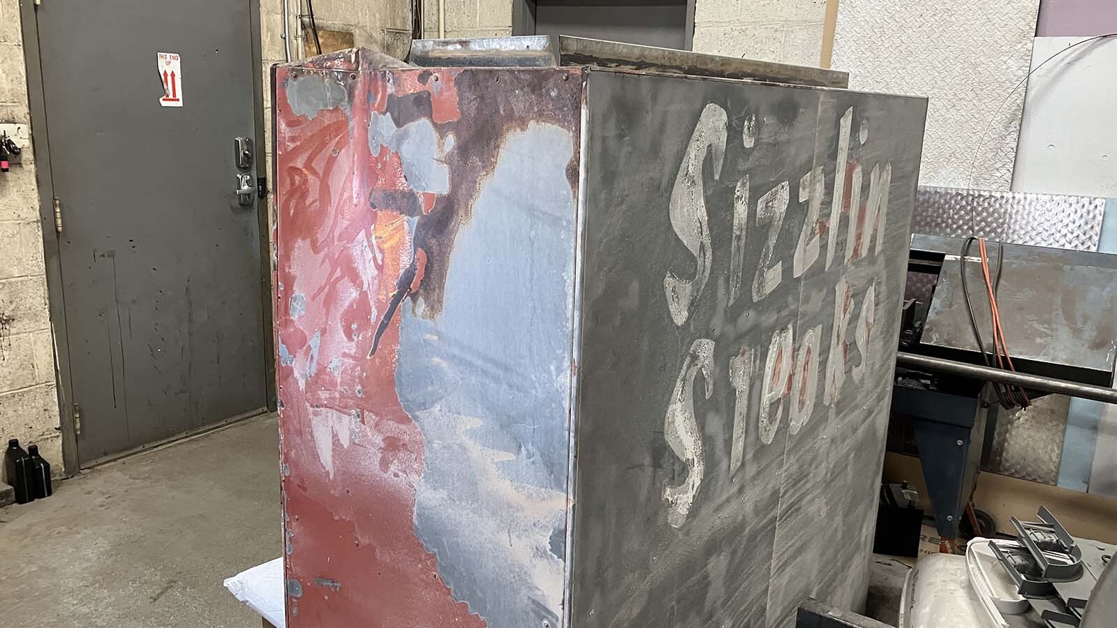 Wyoming’s Iconic 28-Foot Neon Tumble Inn Cowboy Will Have New Home In ...