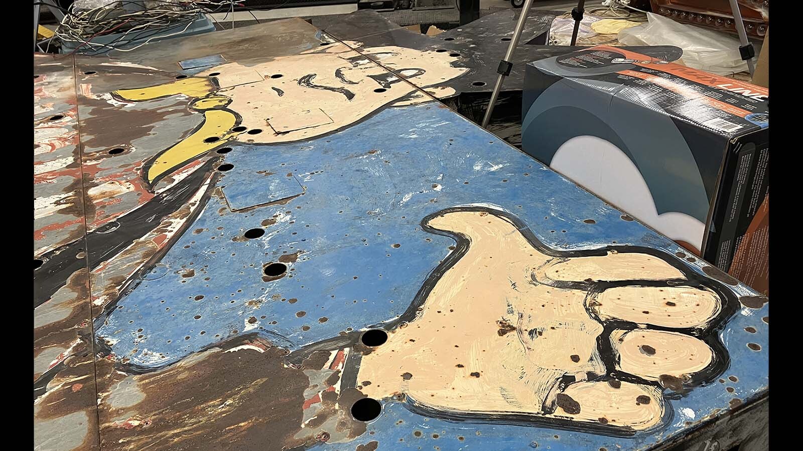 Wyoming’s Iconic 28-Foot Neon Tumble Inn Cowboy Will Have New Home In ...