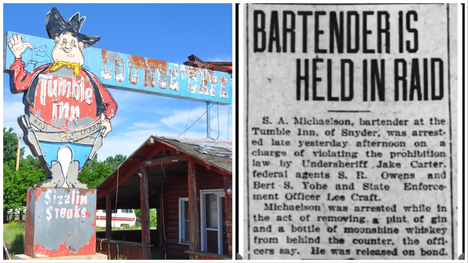 Powder River’s Iconic Tumble Inn Neon Cowboy Hasn’t Blown Over, It’s ...