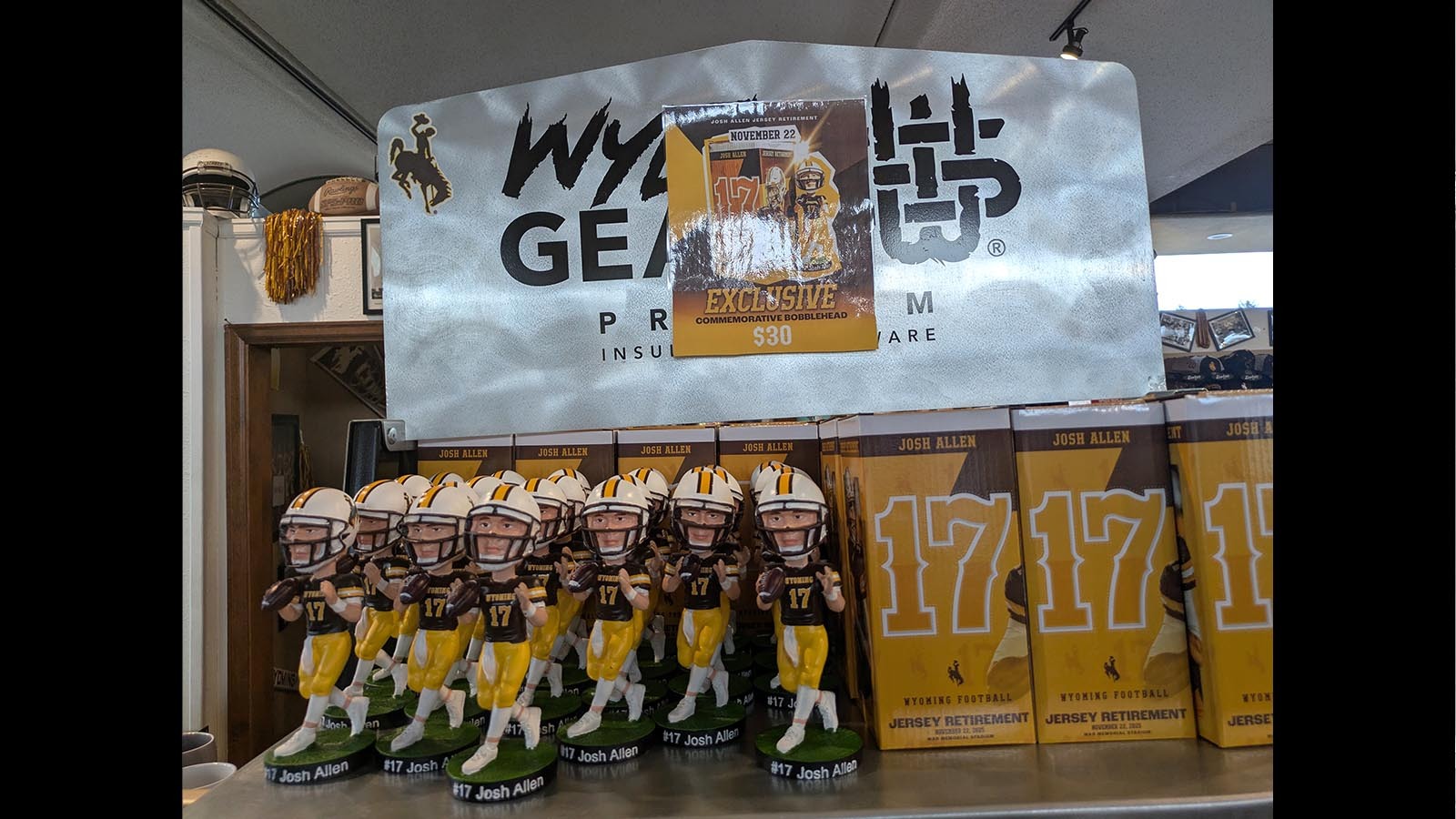 Josh Allen Is In Laramie, And Fans Are Going Nuts For His UW Return ...