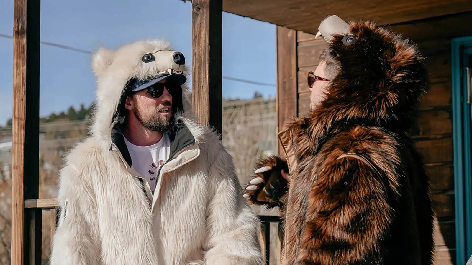 Why Get A Boring Winter Coat When You Can Get A Bear Coat With Paws And ...