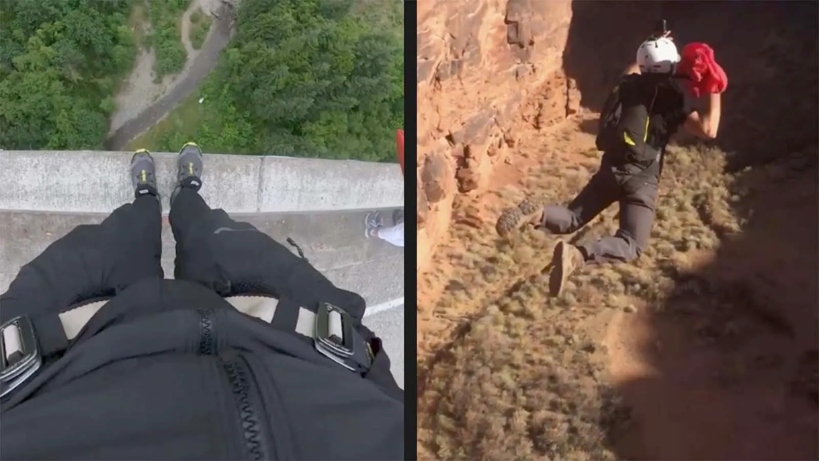 Wingsuit Flyers Get Adrenaline Overdose Hitting 120 MPH Jumping From ...