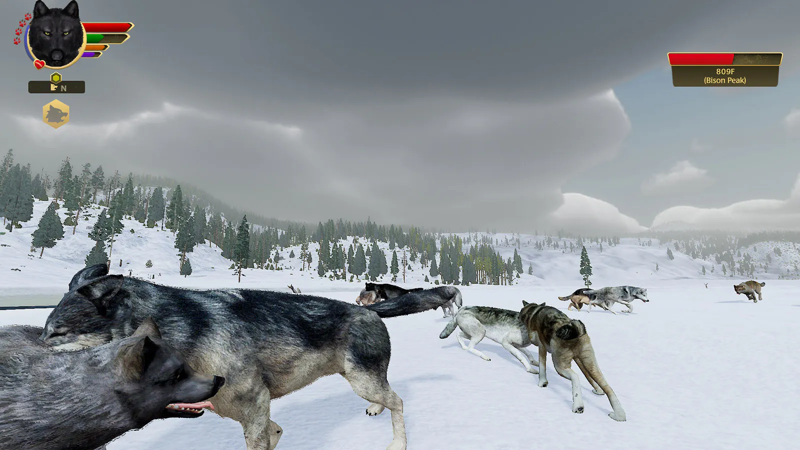 Hundreds Of Thousands Pretend They're Yellowstone Wolves In Online Game ...