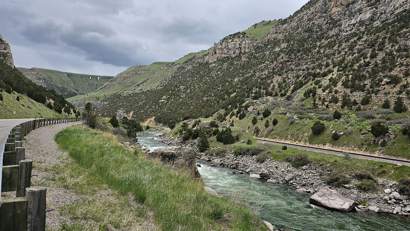 100 Years Of Driving Through Spectacular Wind River Canyon | Cowboy ...