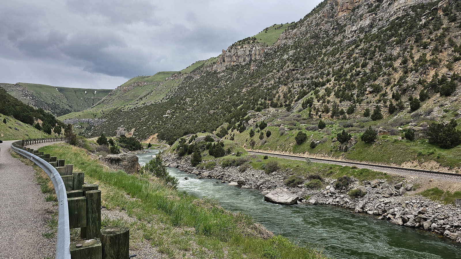 100 Years Of Driving Through Spectacular Wind River Canyon | Cowboy ...