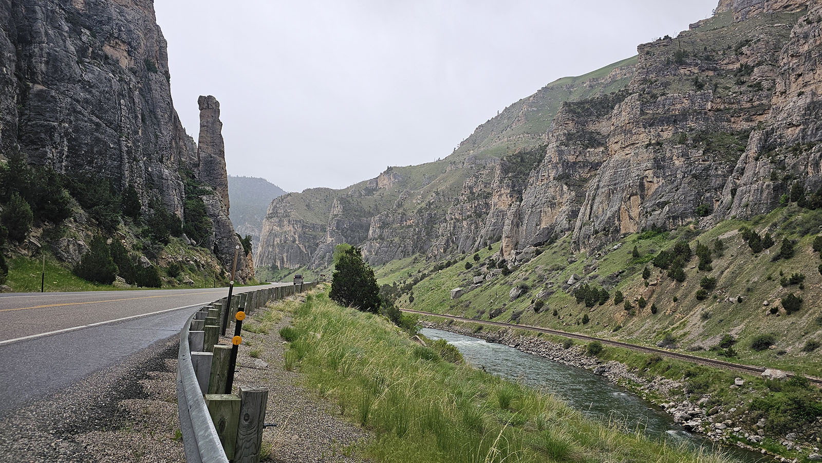 100 Years Of Driving Through Spectacular Wind River Canyon | Cowboy ...