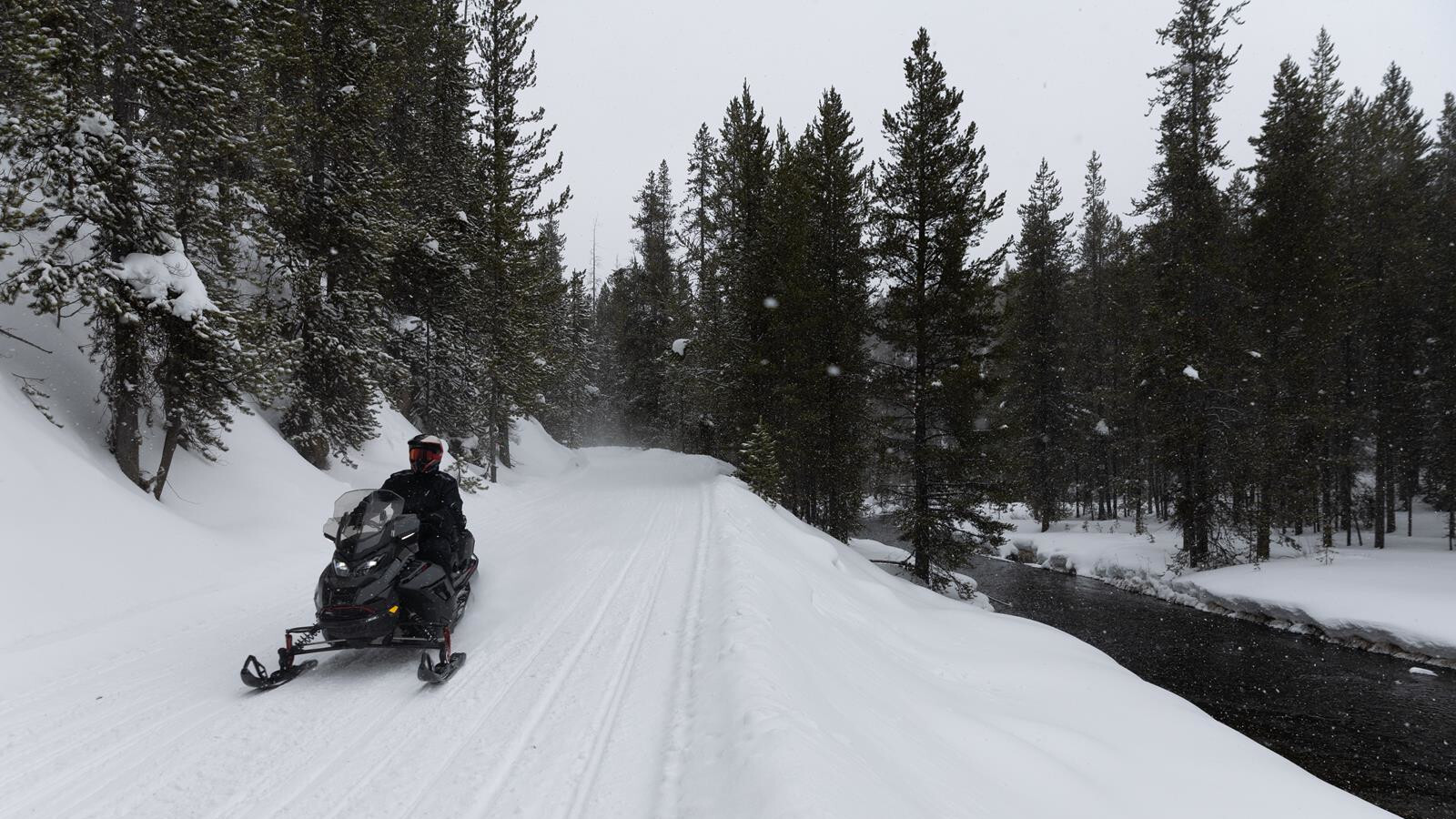 Aaron Turpen: Yellowstone From the Back of a Snowmobile Is the Best Way ...