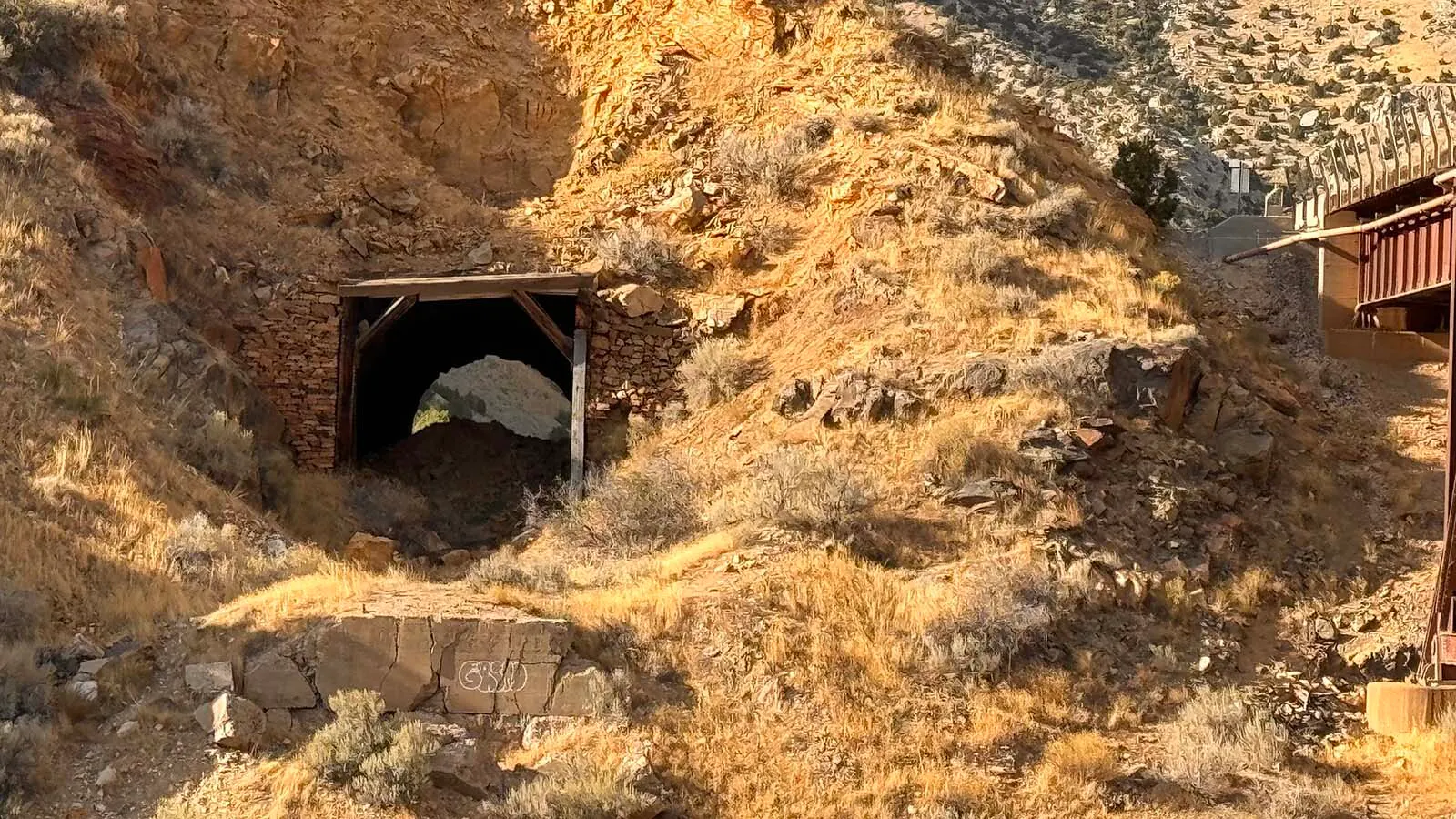 Boysen State Park’s Abandoned Tunnel Is Last Reminder Of Fierce ...