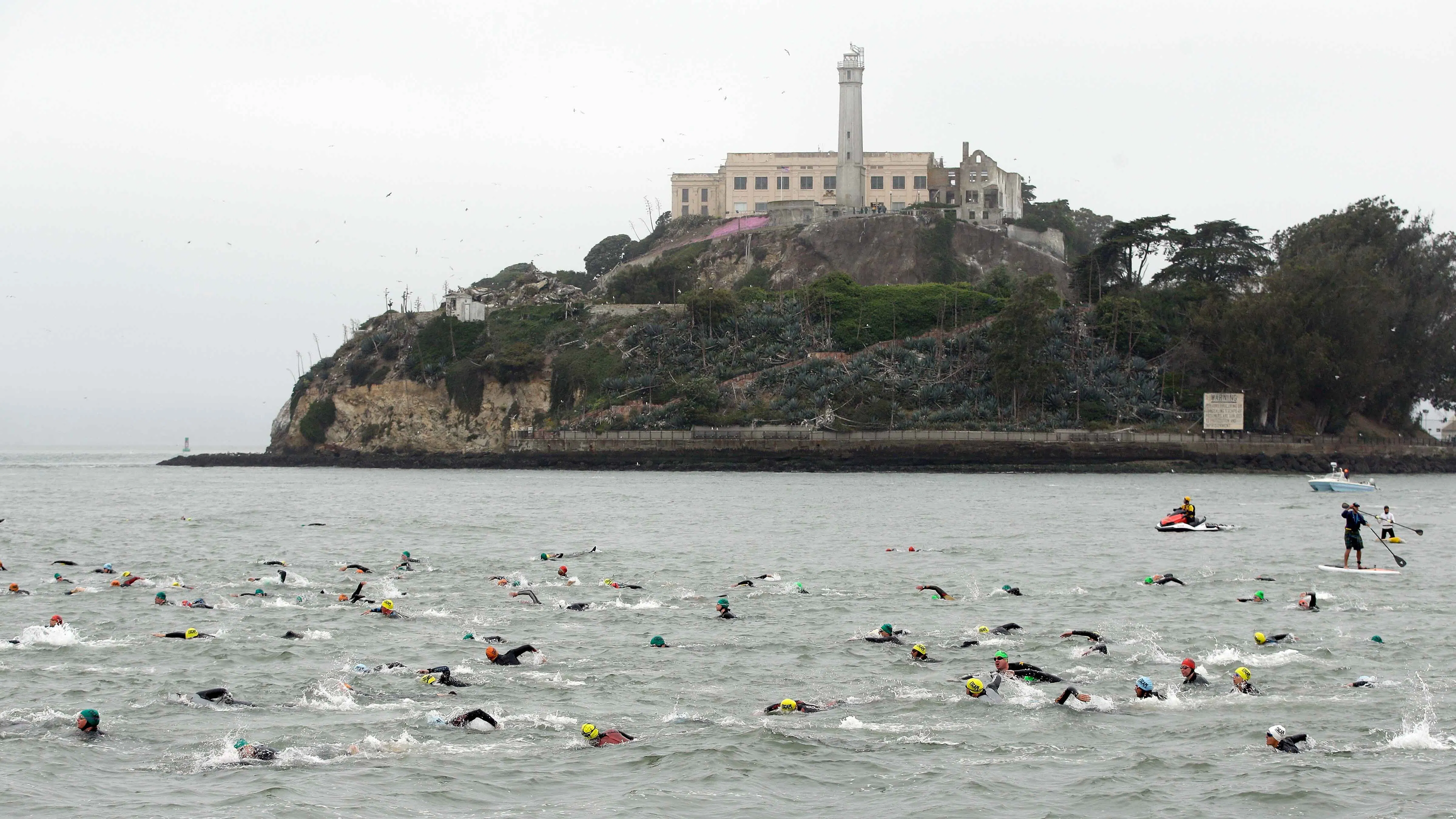 Casper Man Tackles Brutal Alcatraz Triathlon For 8th Time, Sets ...