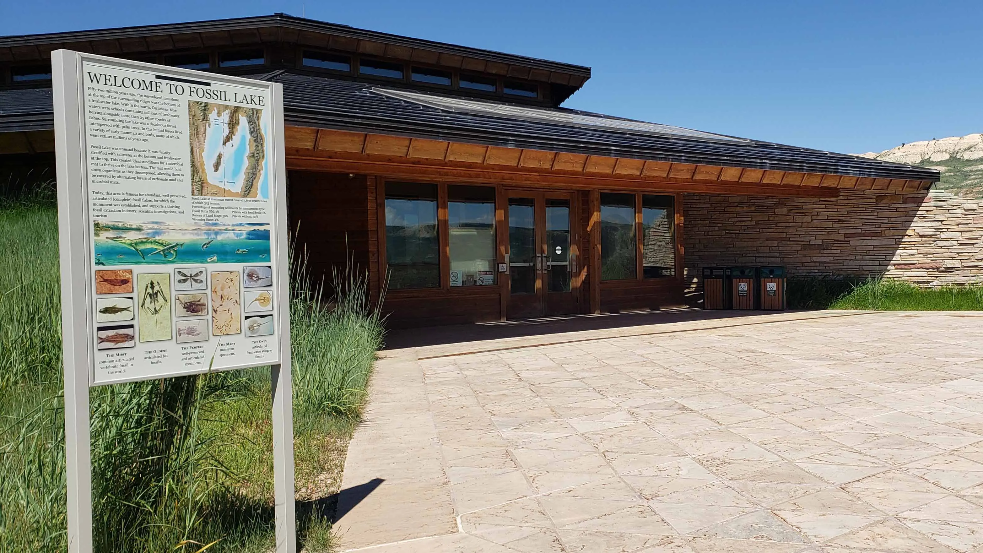 Wyoming Places: Tourists Can Get Up Close With Fossils At Fossil Butte ...