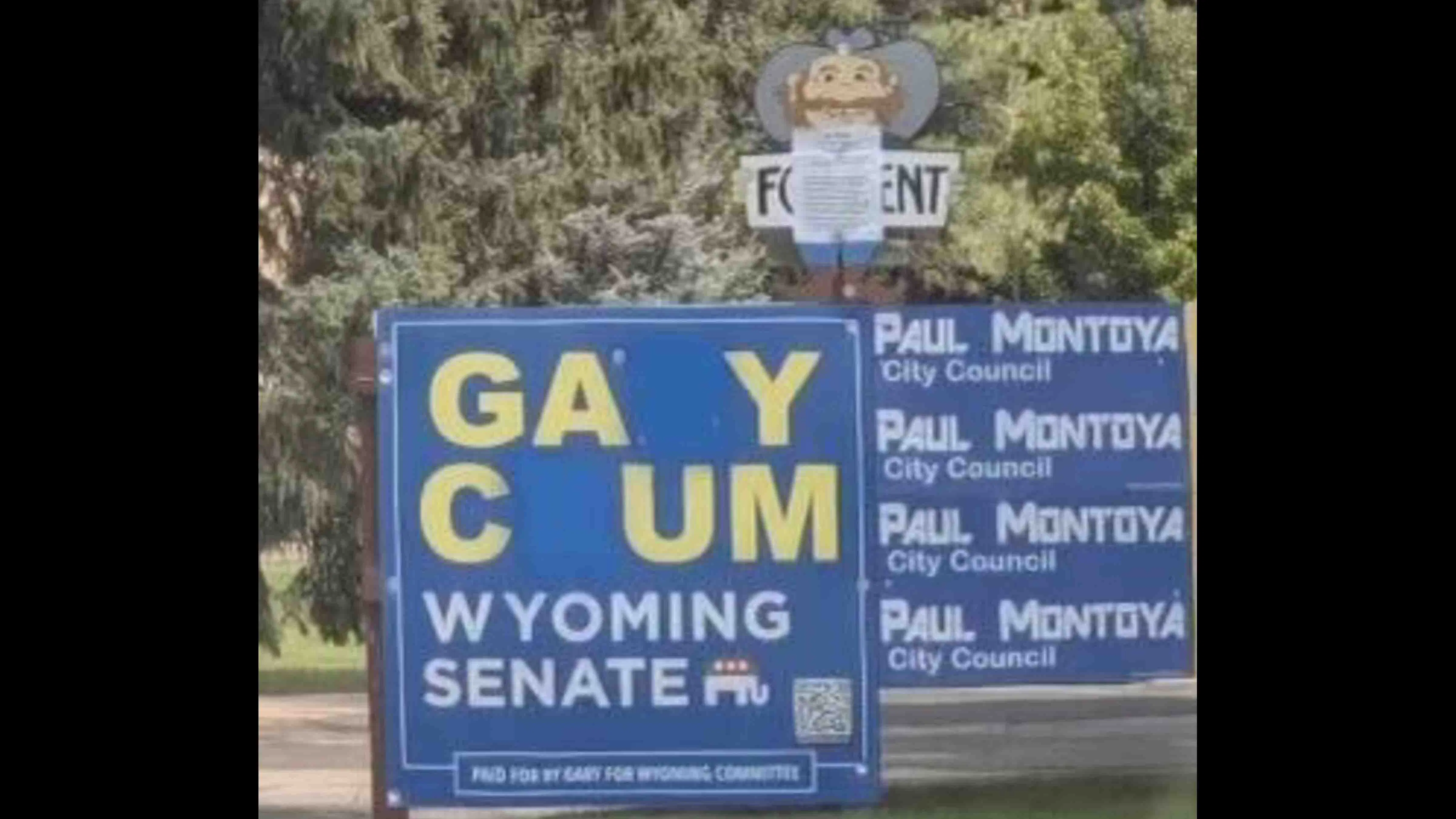 Rash Of Vandalism Hits Political Signs In Laramie | Cowboy State Daily