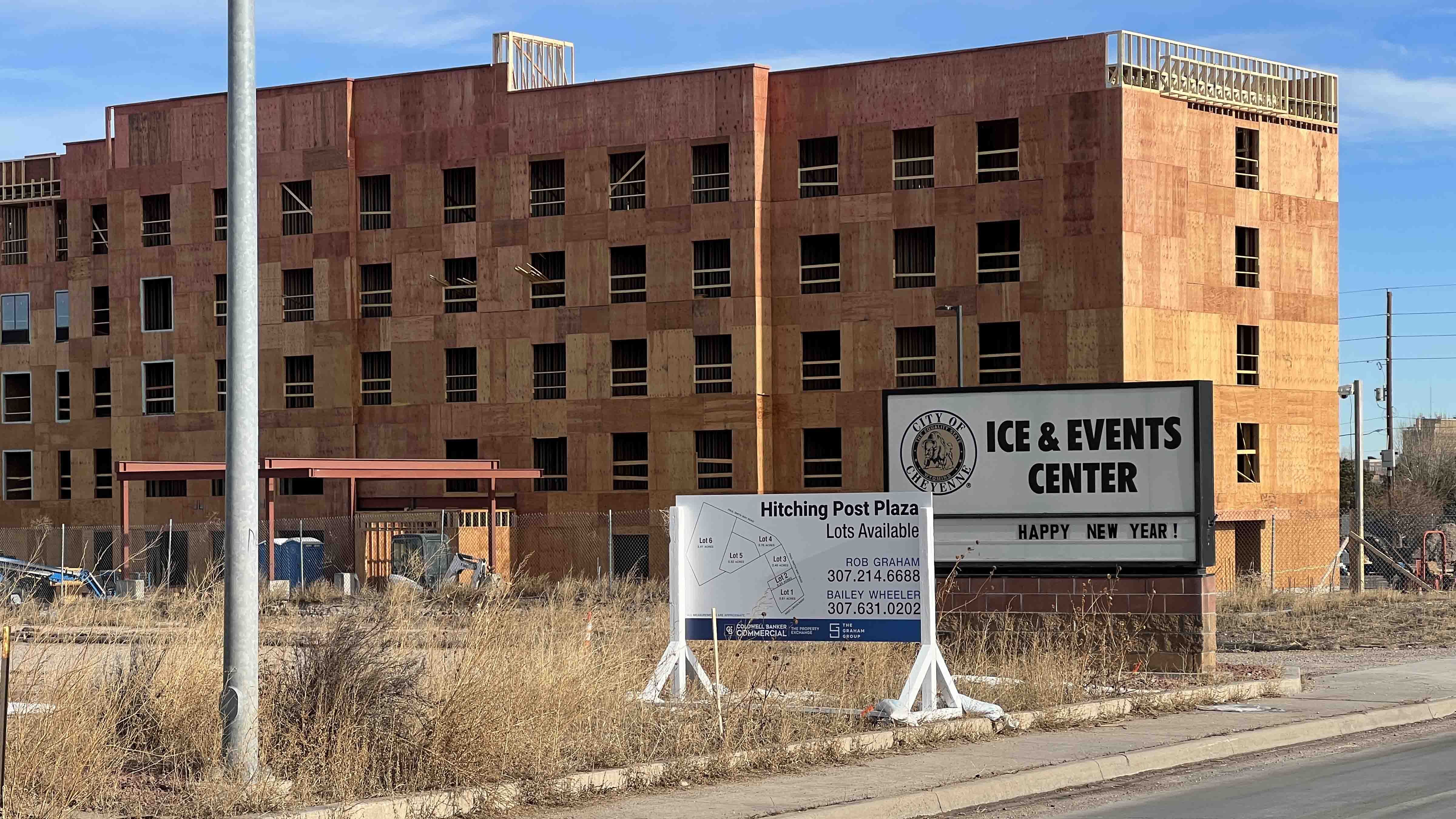 Finally Some Visual Progress At Cheyenne's Old Hitching Post Inn Site ...