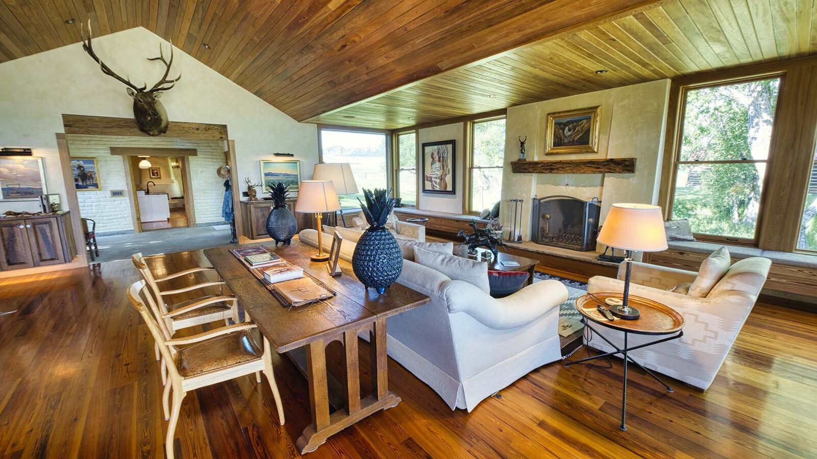 Wyoming Cattle Baron Otto Franc’s Historic Old West Ranch Lists For $7 ...