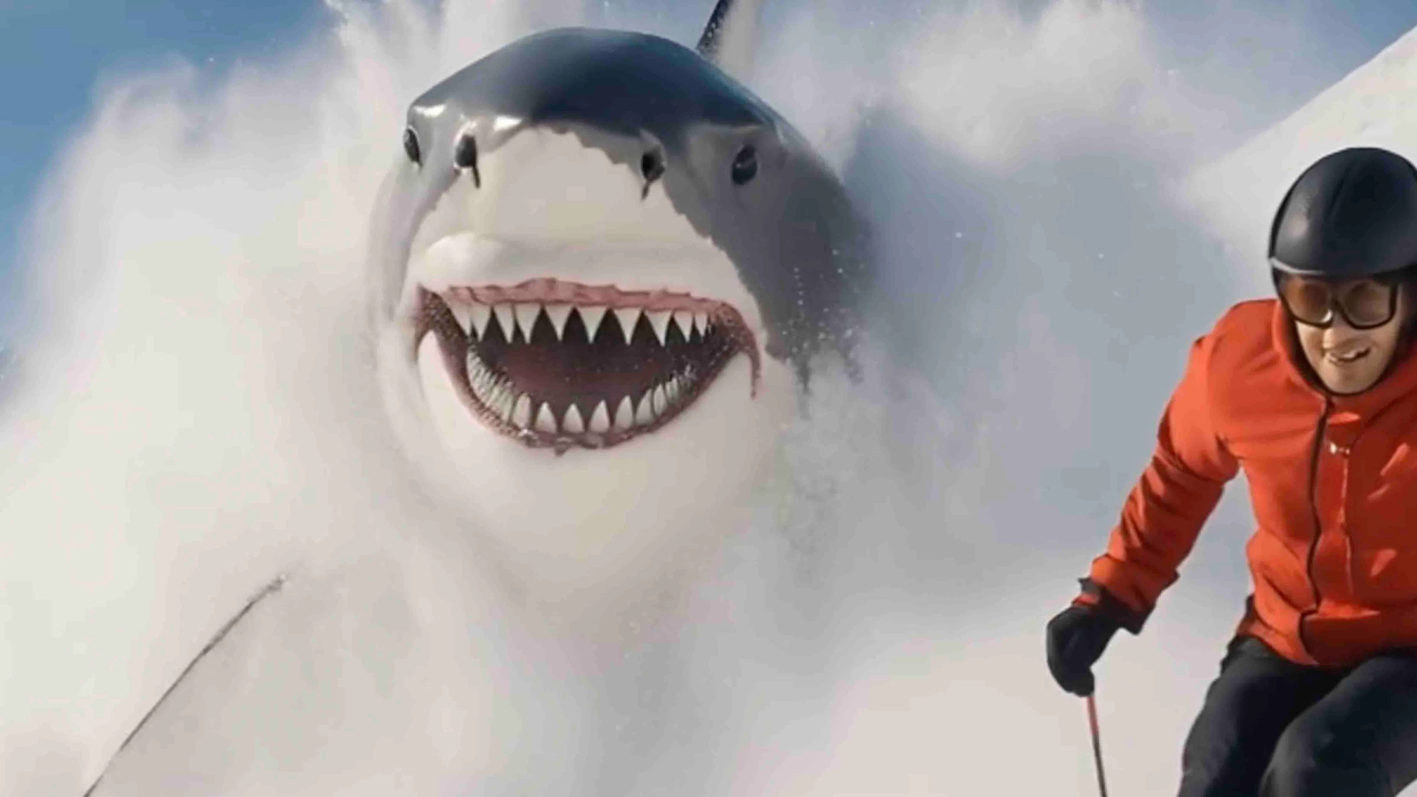 Sharktana: Movie About Frozen Sharks Coming To Life On Ski Slopes ...